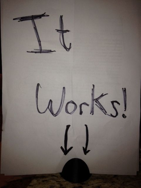 Page Holder Paper Stand free 3D model 3D printable | CGTrader