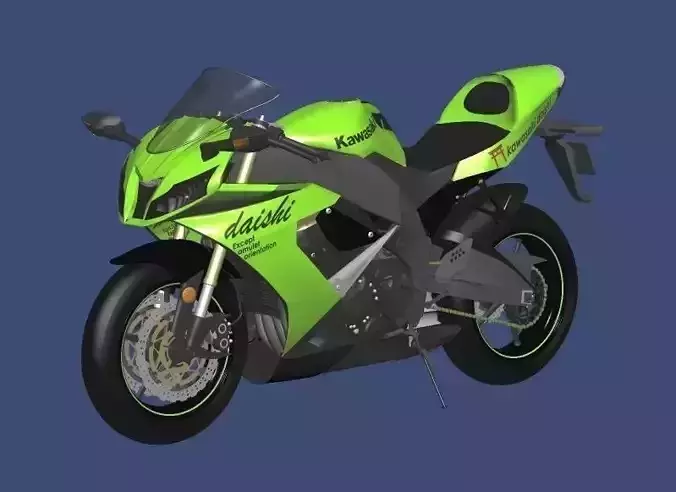 Speed Motorcycles early model 3D model | CGTrader