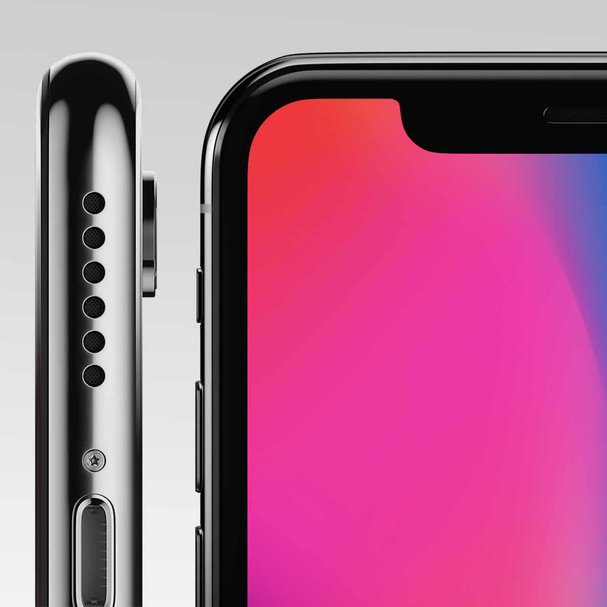 3D model Apple iPhone X VR / AR / low-poly | CGTrader