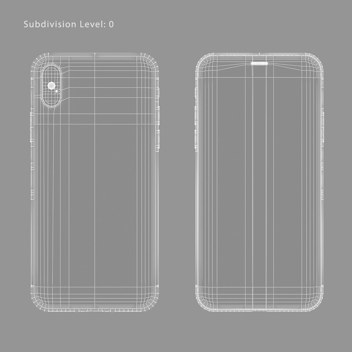 3D model Apple iPhone X VR / AR / low-poly | CGTrader