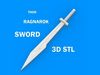 3D thor ragnarok sword 3D model 3D printable | CGTrader