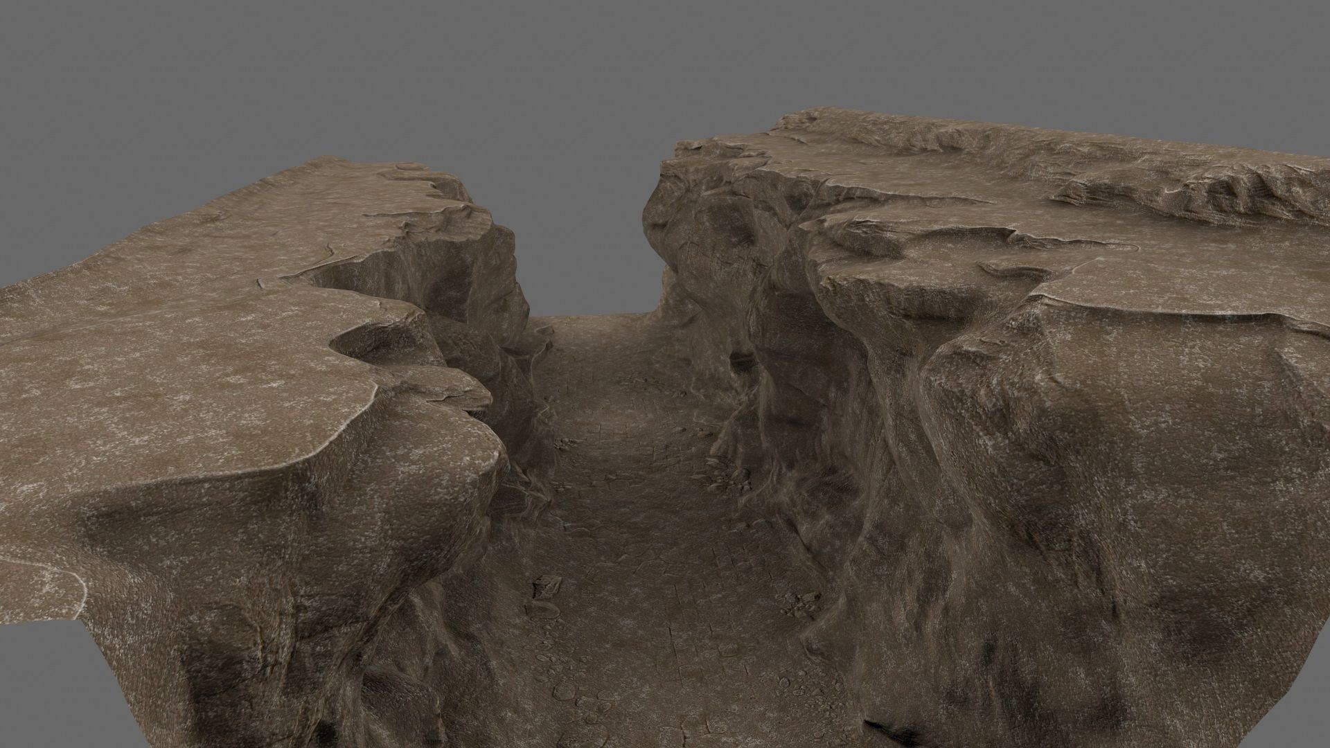 3D model canyon piece of wood VR / AR / low-poly | CGTrader