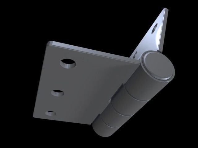 Hinge 3D model | CGTrader
