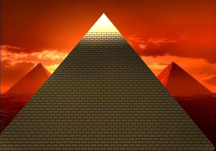 Pyramid a relief model free 3D model | CGTrader