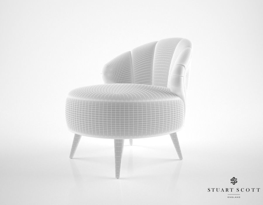 Stuart Scott The Princess Bella chair 3D model | CGTrader