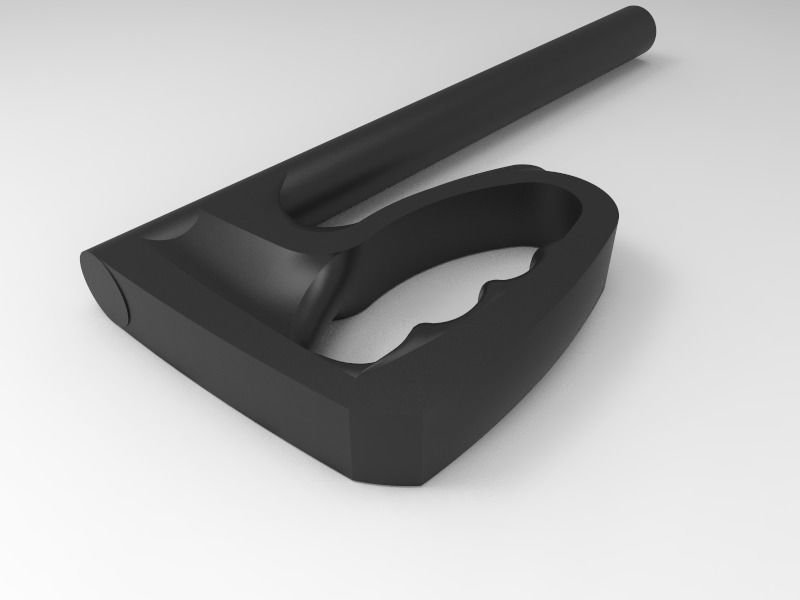 handle concept 3D model 3D printable | CGTrader