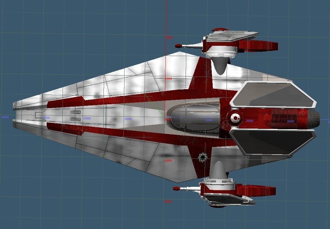 STAR-WARS Ep3 V-Wing Fighter 3D model | CGTrader