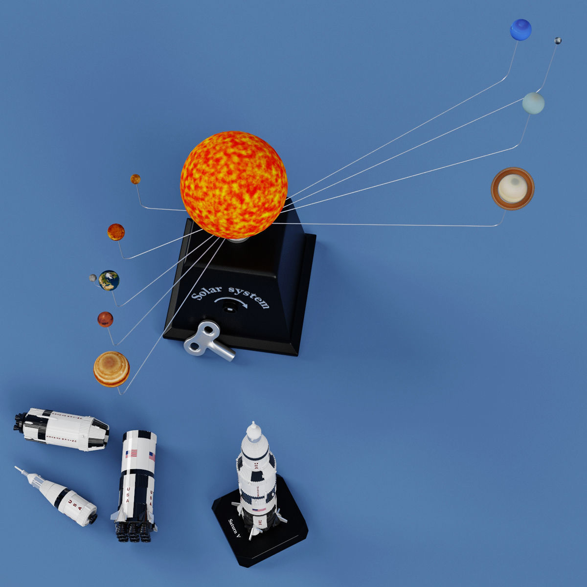 New Ray rocket 3D model | CGTrader