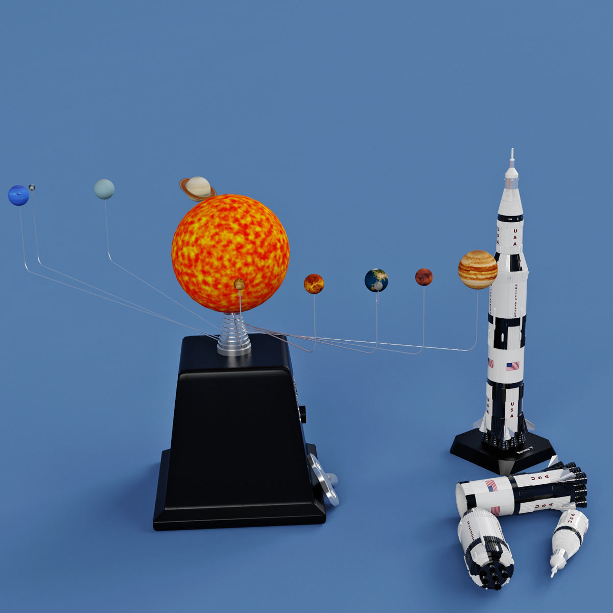 New Ray rocket 3D model | CGTrader