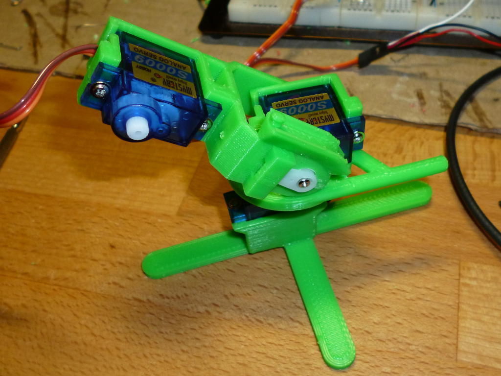 OpenScad Micro Servo Robot Arm free 3D model 3D printable | CGTrader