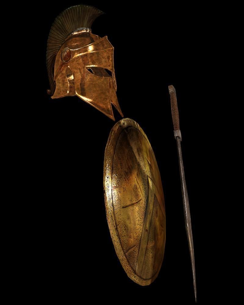 3D model Spartans armor VR / AR / low-poly | CGTrader