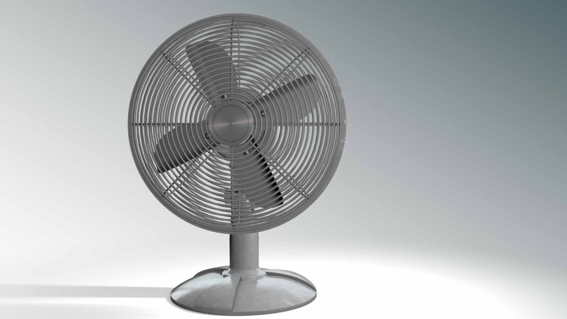 Electric fan 3D Model C4D - CGTrader.com