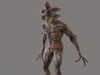 3D model Demogorgon alien creature with horns and claws VR / AR / low ...