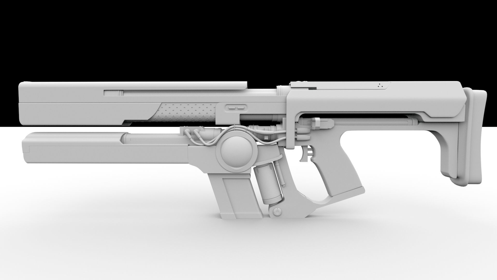 Omolon weapon 3D model | CGTrader