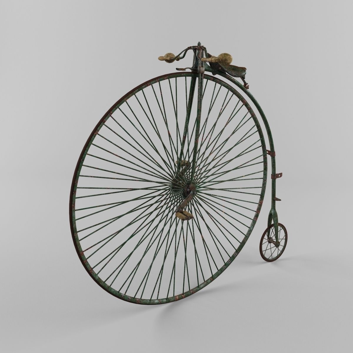 Penny Farthing Bicycle 3D model | CGTrader