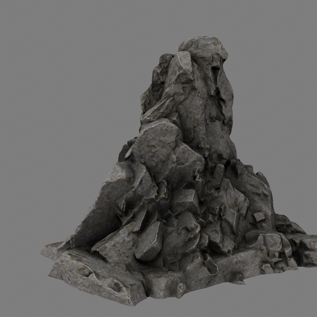 3D model rock cliff VR / AR / low-poly | CGTrader