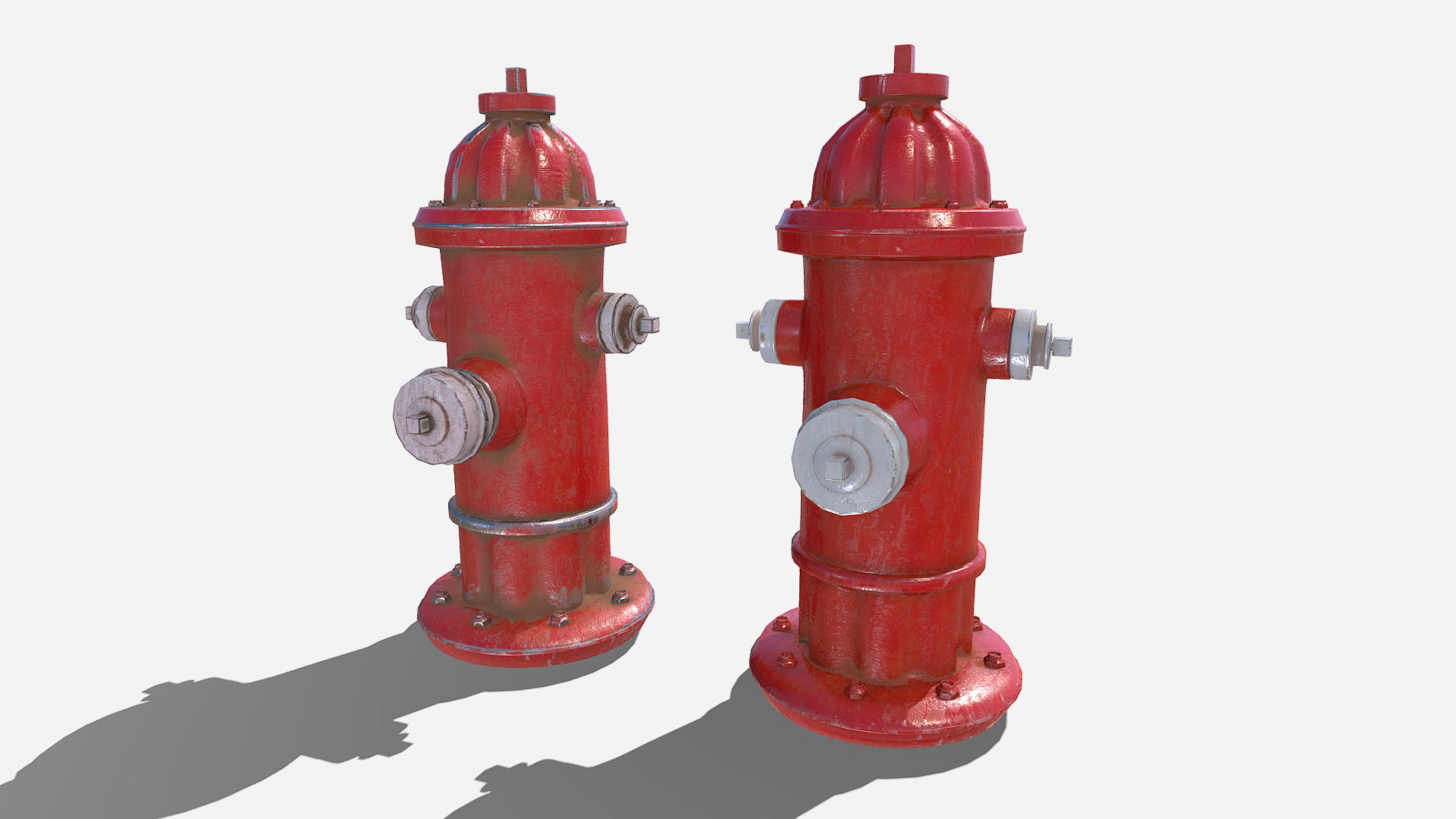 3D model Low Poly PBR Fire Hydrant VR / AR / low-poly | CGTrader