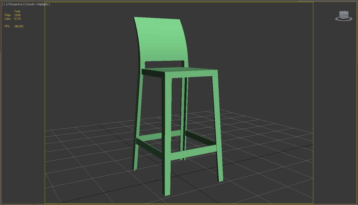 Kartell One More Chair 3D model | CGTrader