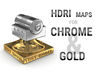 HDRI maps for chrome and gold metal surfaces Texture | CGTrader