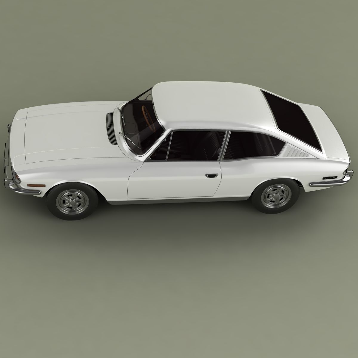 Triumph Stag Fastback prototype 3D model | CGTrader