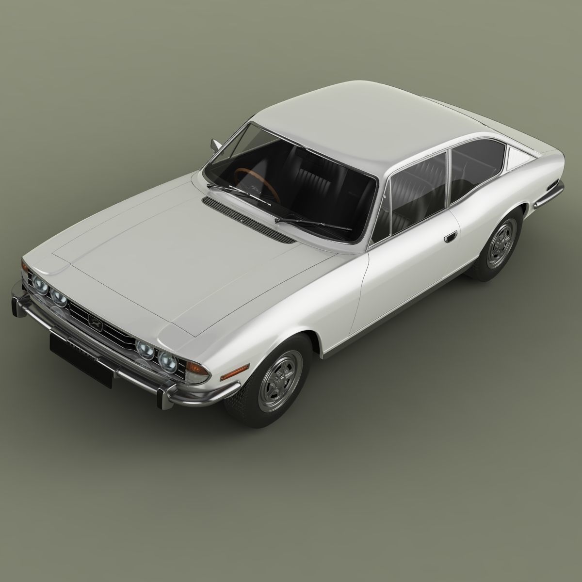 Triumph Stag Fastback prototype 3D model | CGTrader