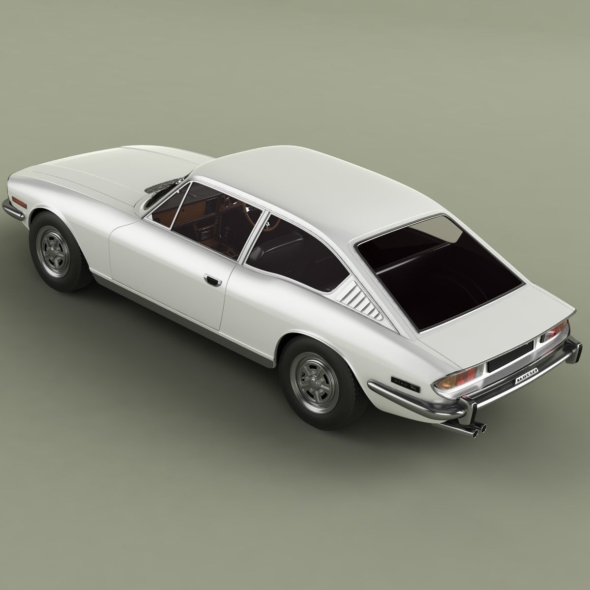 Triumph Stag Fastback prototype 3D model | CGTrader