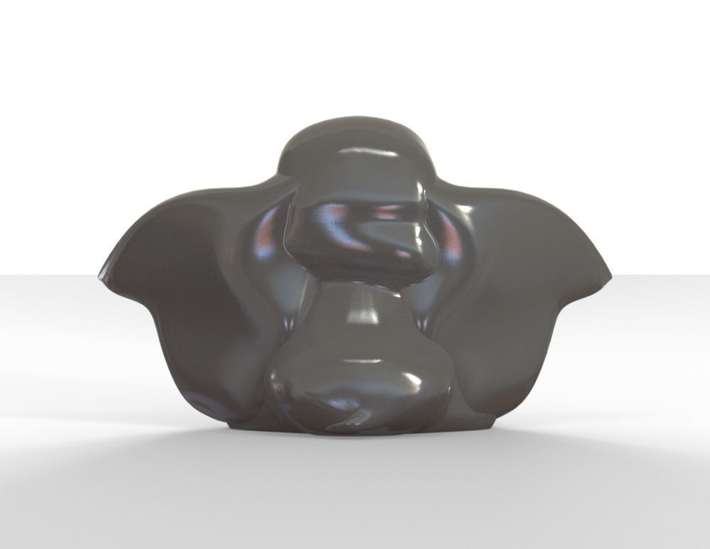 Dumbo sculpture 3D model 3D printable | CGTrader