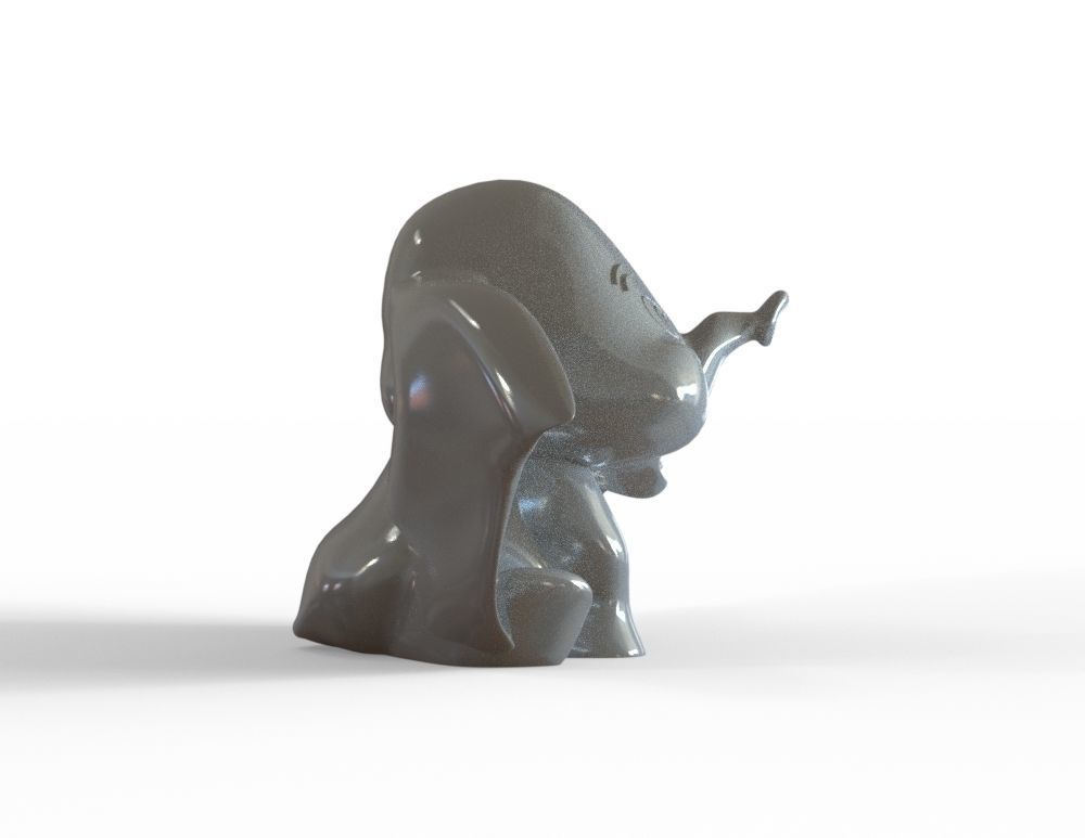 Dumbo sculpture 3D model 3D printable | CGTrader