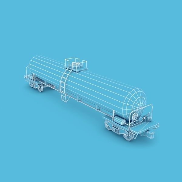 3D model Cistern Car VR / AR / low-poly | CGTrader