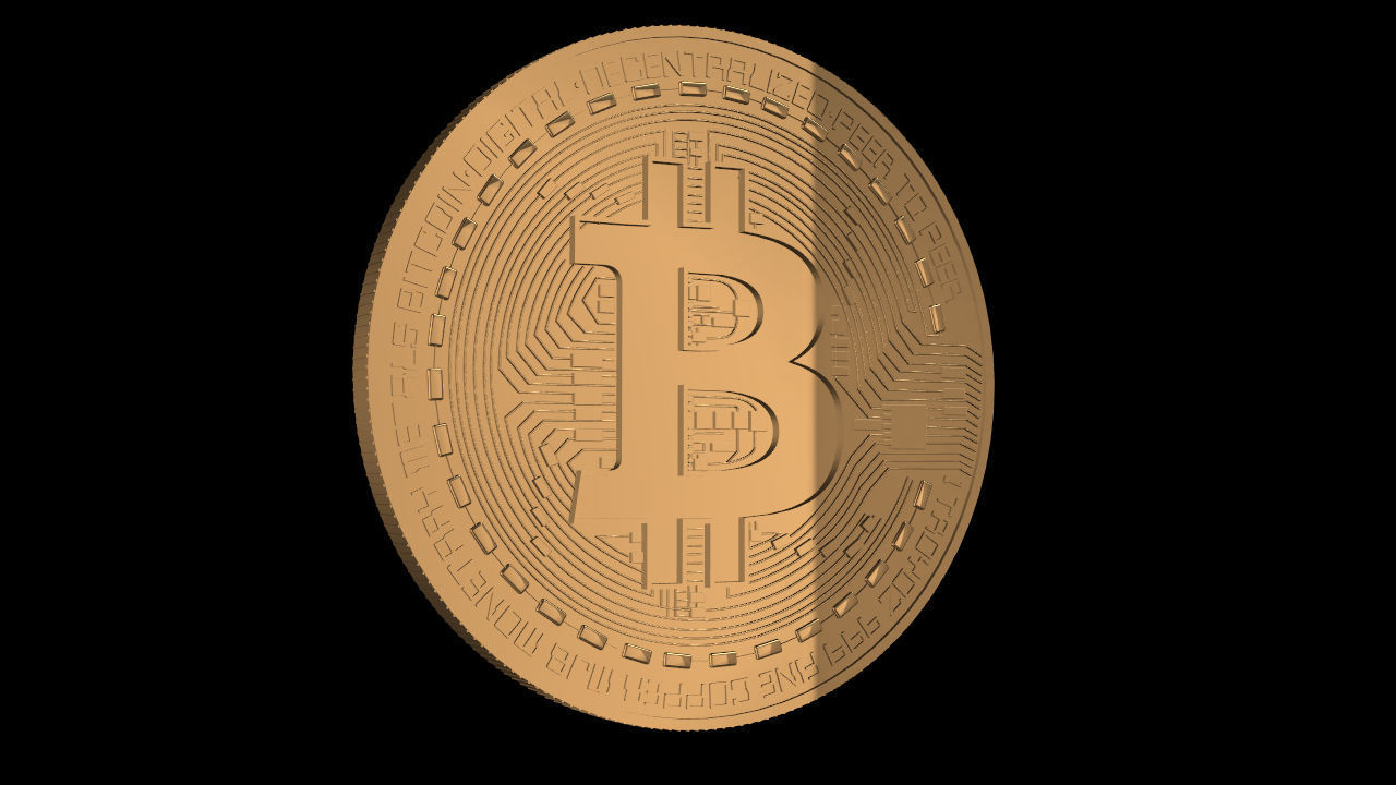 Bitcoin 3D model detailed 3D model | CGTrader