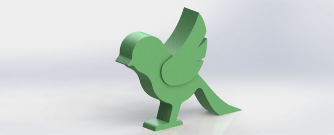 Bird Decoration 3D model 3D printable | CGTrader