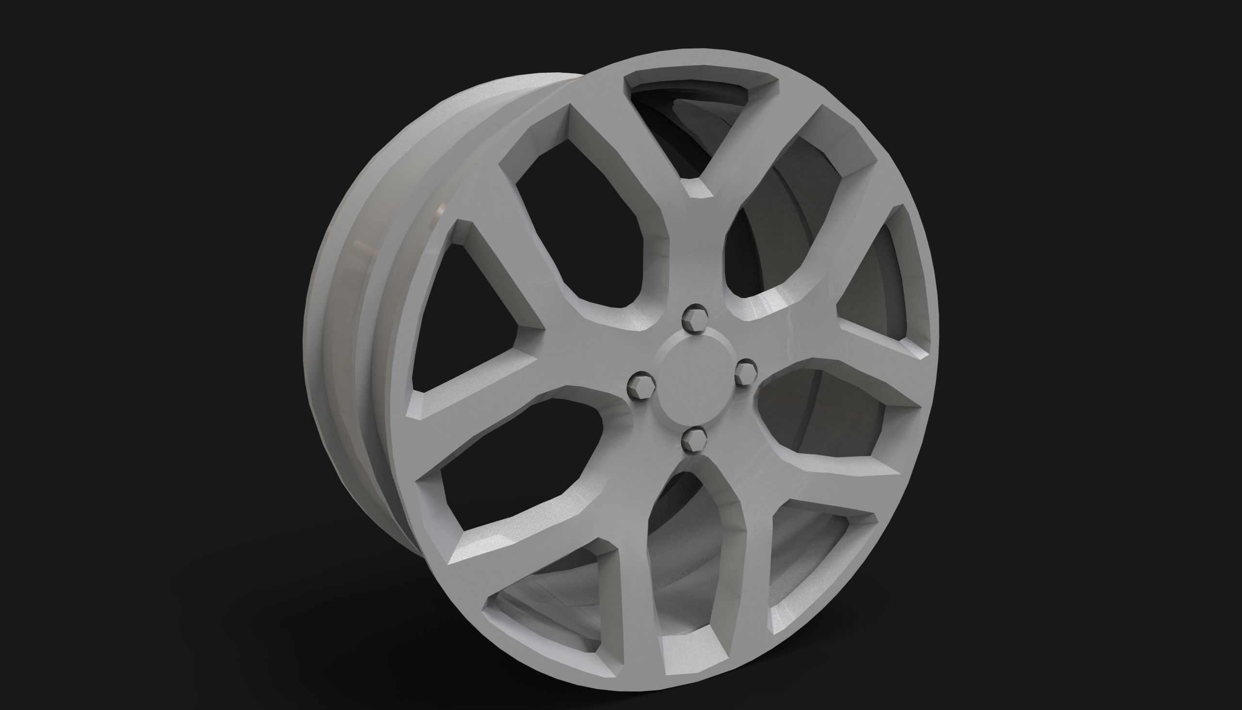 car wheel free 3D model 3D printable | CGTrader