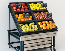 Food display 3D Models | CGTrader