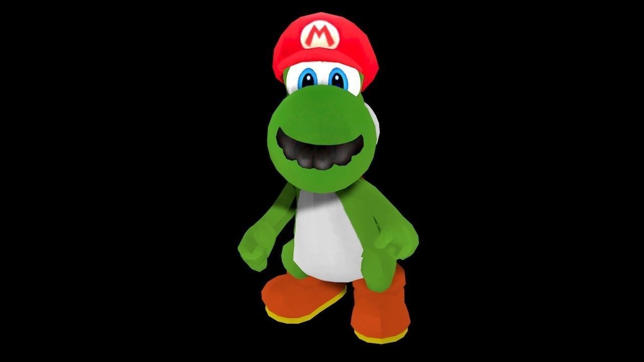 Yoshi -Super Mario Odyssey free 3D model animated | CGTrader