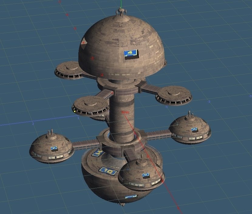 STAR-TREK Mars Utopia Planitia Fleet Yards Space-Station free 3D model ...