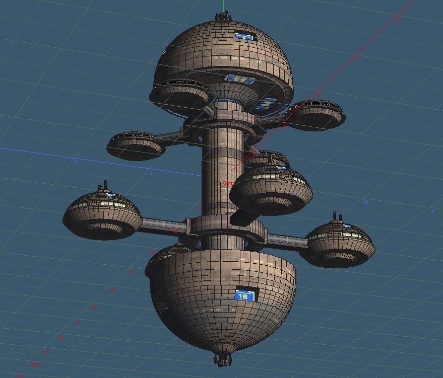 STAR-TREK Mars Utopia Planitia Fleet Yards Space-Station free 3D model ...
