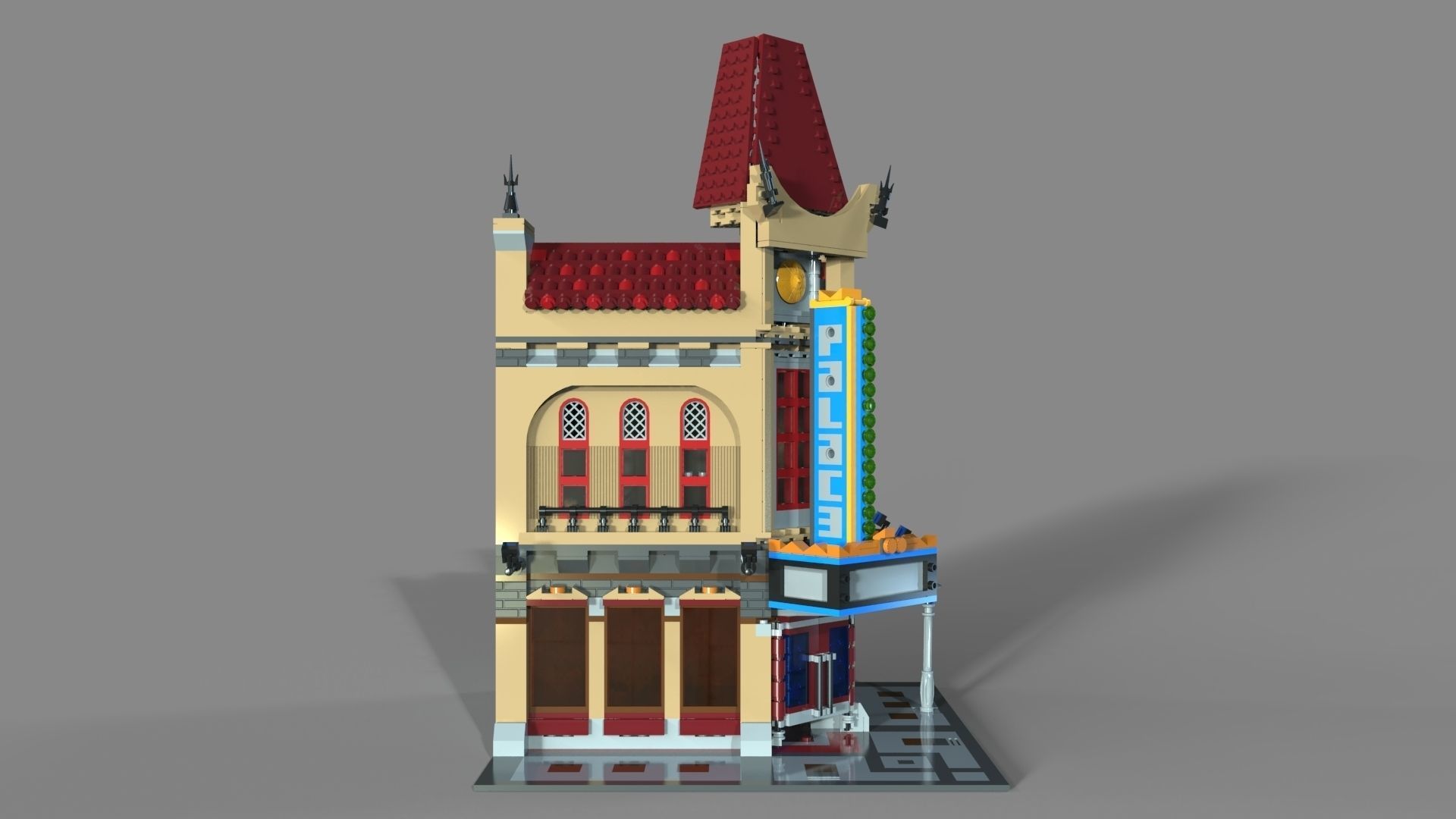 Lego cinema 3D model | CGTrader