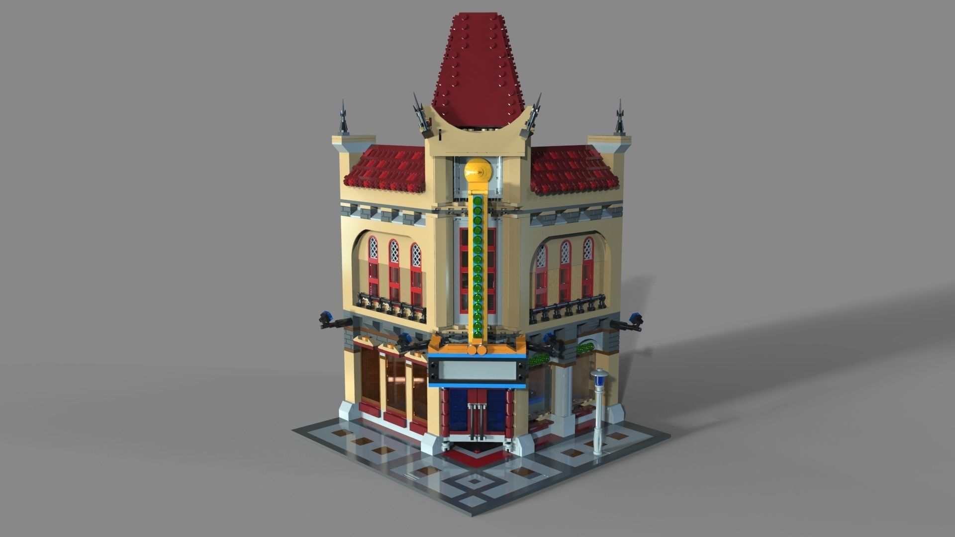 Lego cinema 3D model | CGTrader
