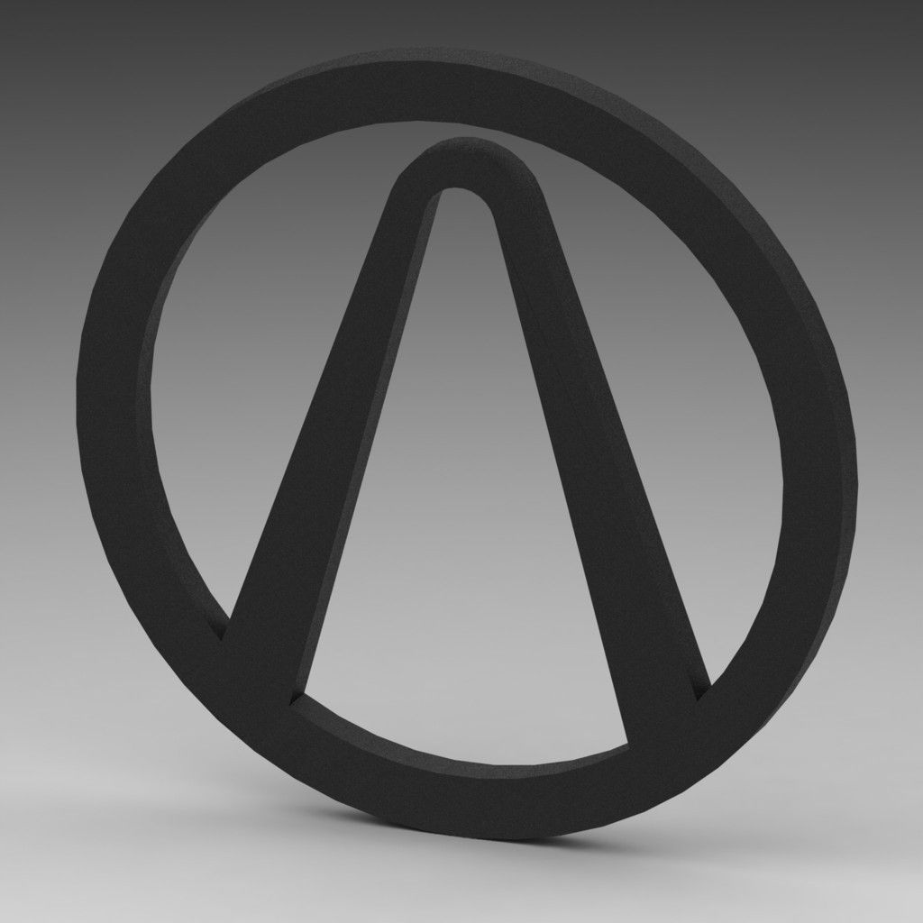 Assortment of Borderlands logos free 3D model 3D printable | CGTrader