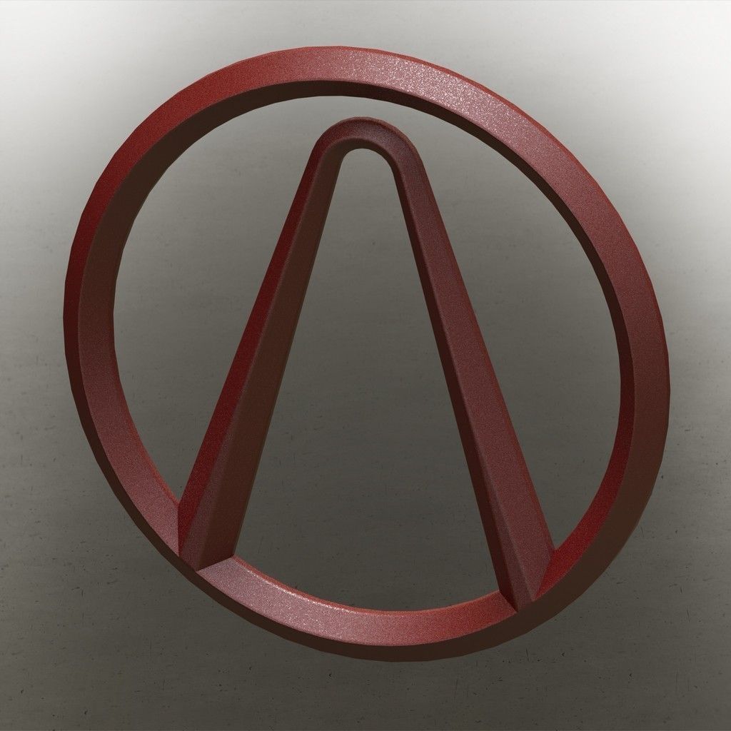 Assortment of Borderlands logos free 3D model 3D printable | CGTrader