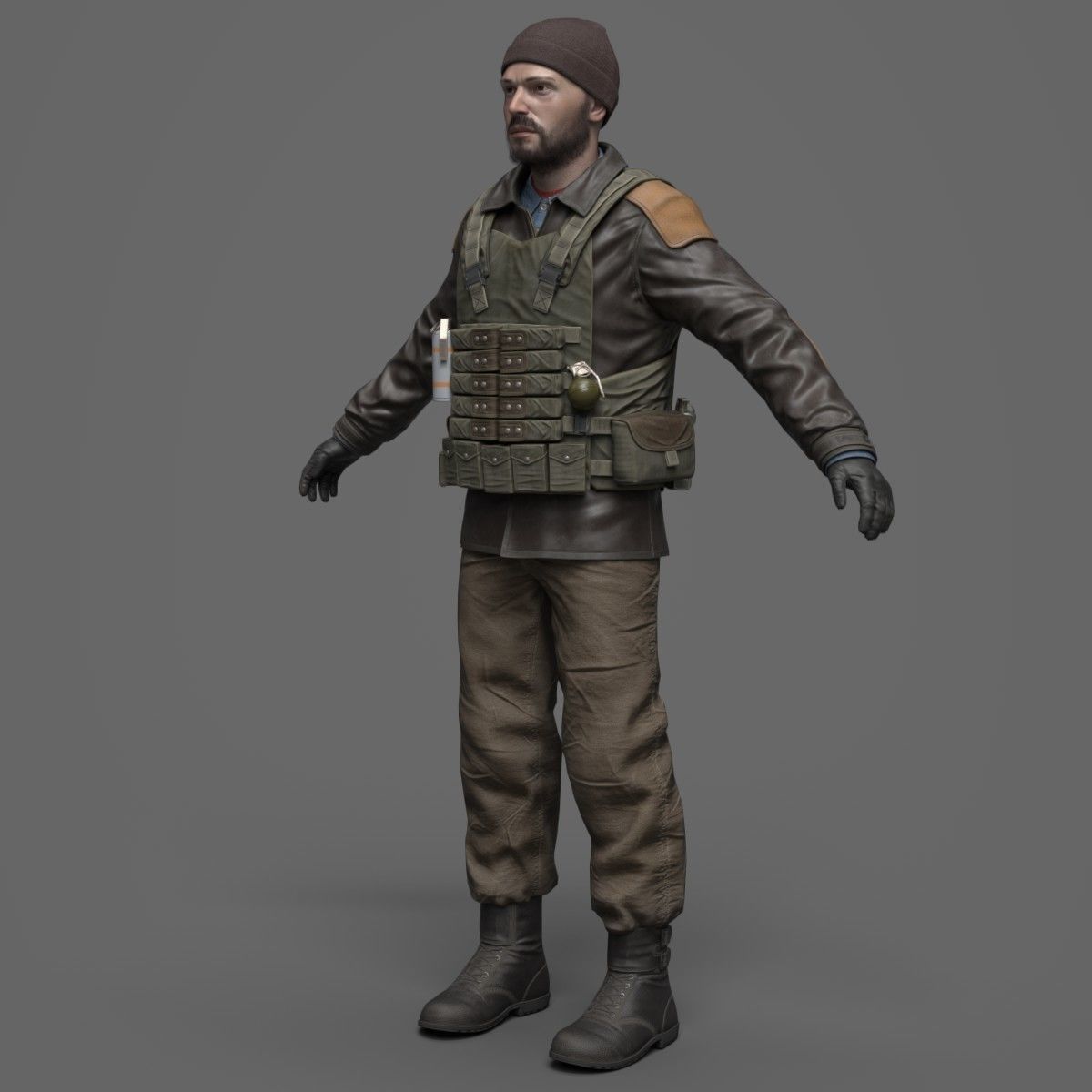 3D model Rigged Terrorist 3d model pack VR / AR / low-poly rigged ...