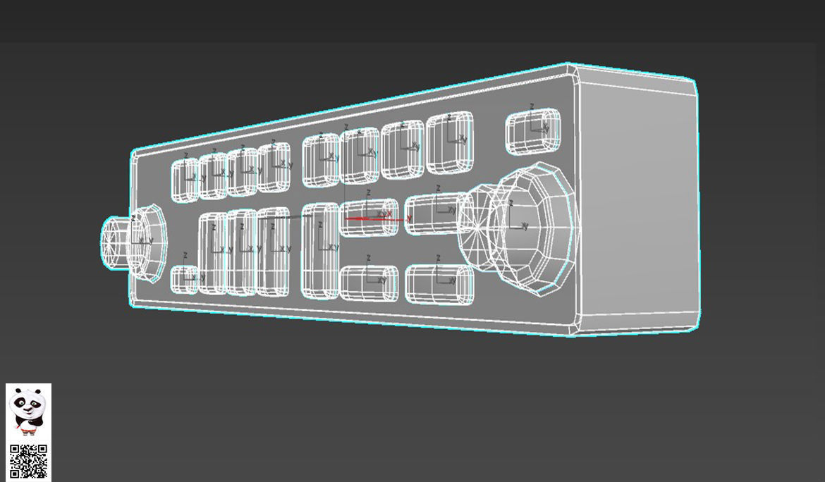 3D model GARMIN GMA 347 VR / AR / low-poly | CGTrader