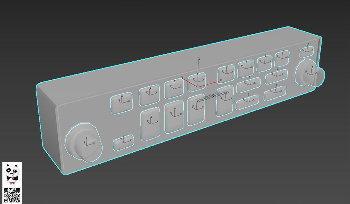 3D model GARMIN GMA 347 VR / AR / low-poly | CGTrader