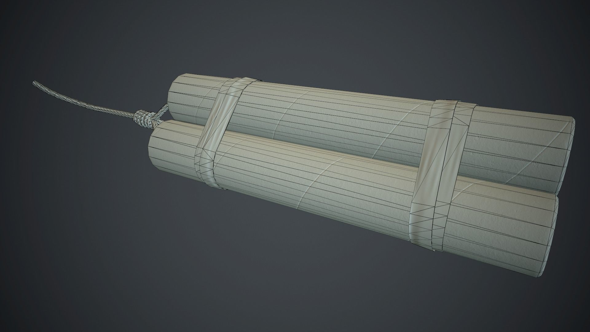 3D model 3 Dynamite Pack PBR Game Ready VR / AR / low-poly | CGTrader