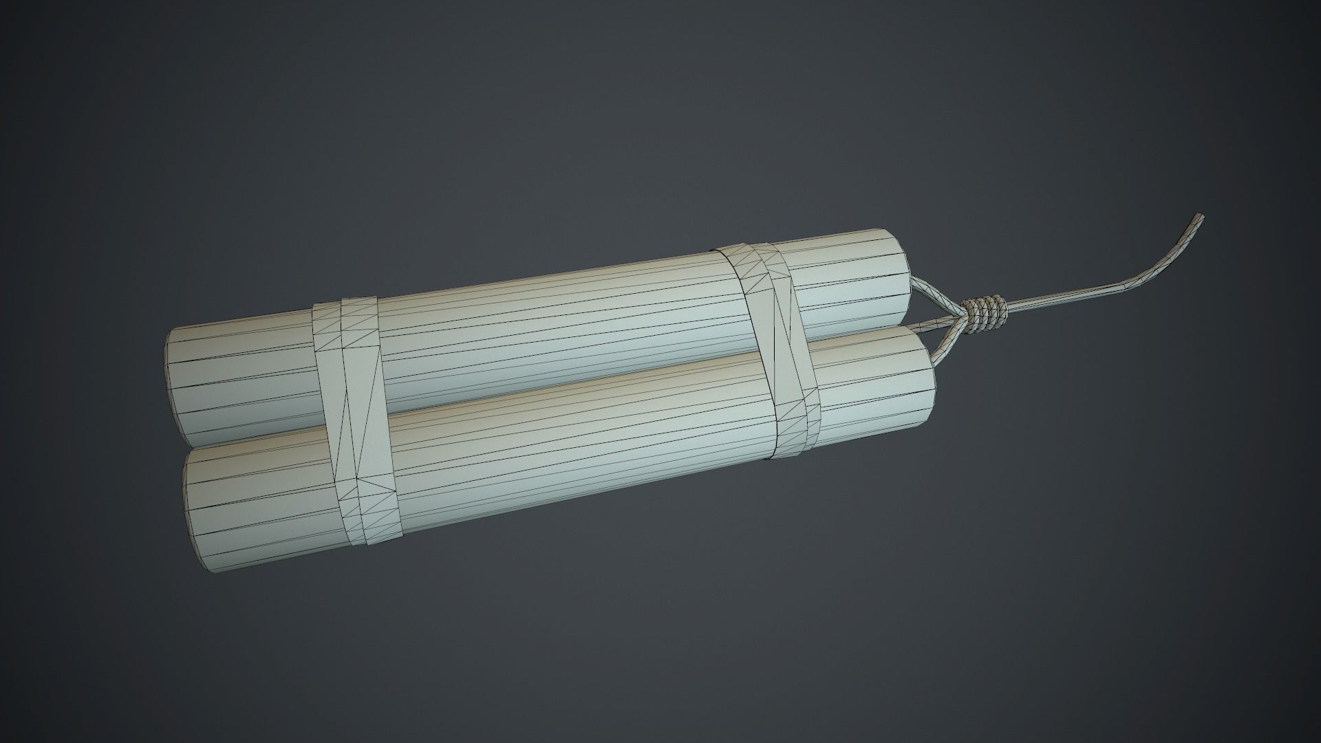 3D model 3 Dynamite Pack PBR Game Ready VR / AR / low-poly | CGTrader