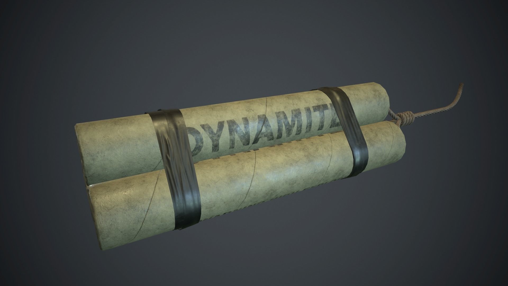 3D model 3 Dynamite Pack PBR Game Ready VR / AR / low-poly | CGTrader