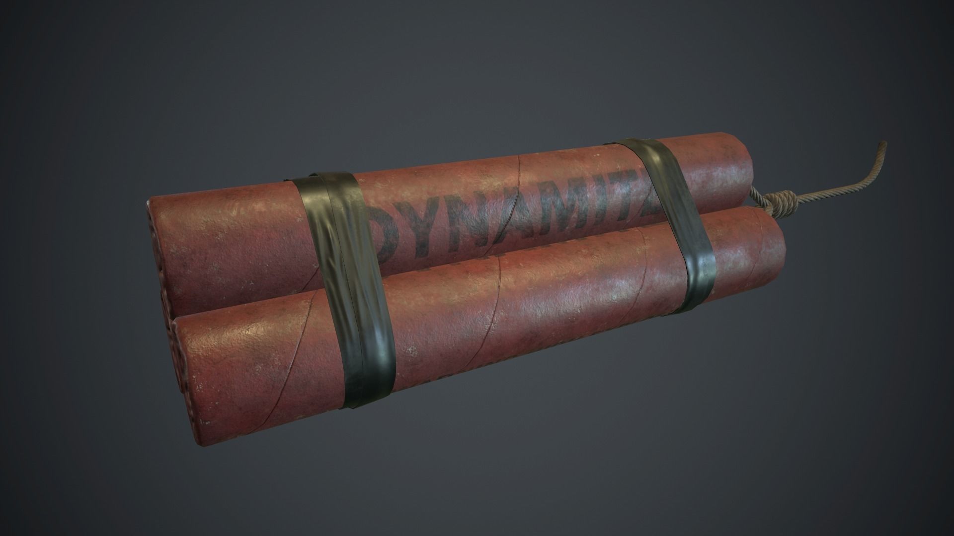 3D model 3 Dynamite Pack PBR Game Ready VR / AR / low-poly | CGTrader