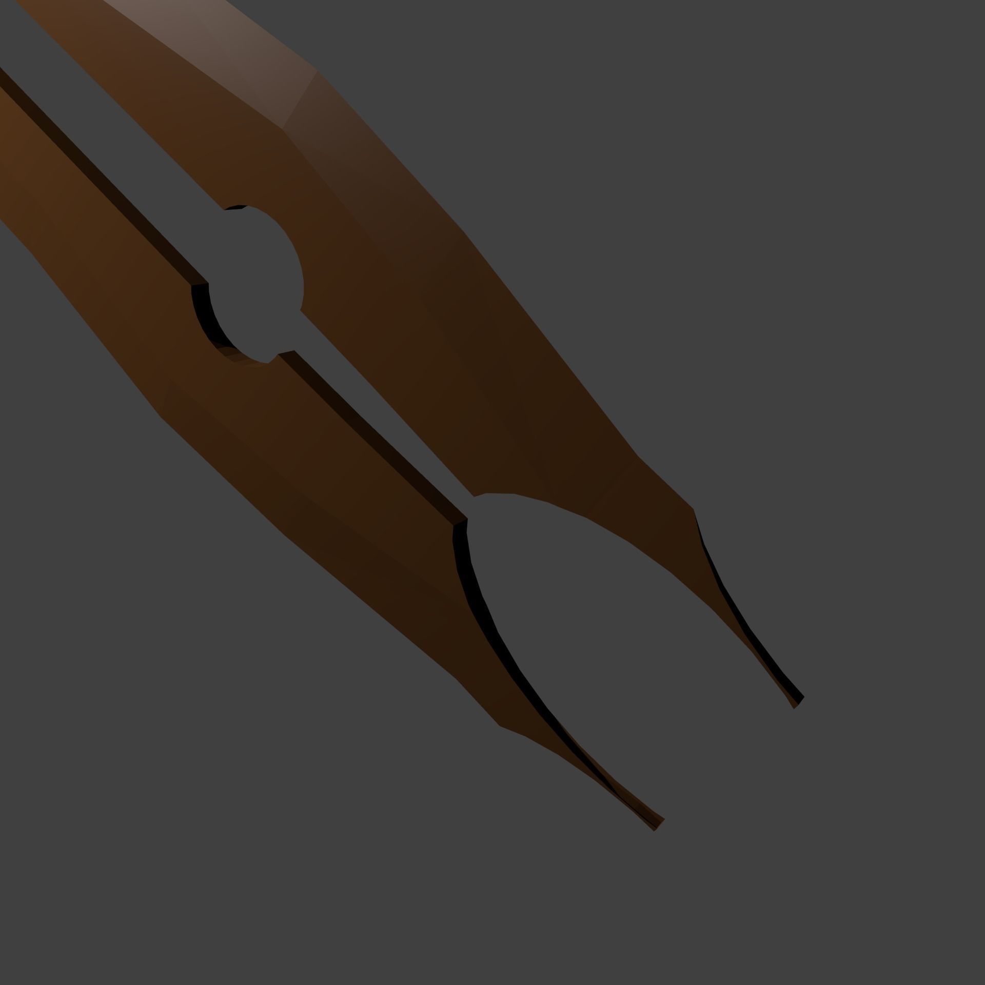 Monster Sword quad blade 3D model | CGTrader