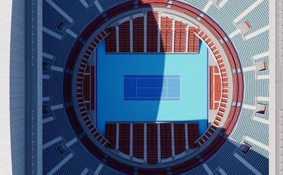 3D model Beijing National Tennis Center VR / AR / low-poly | CGTrader
