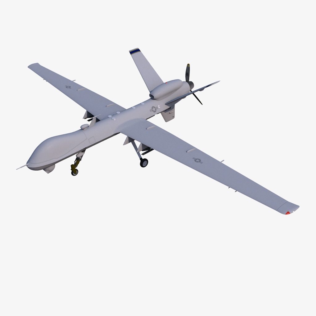 MQ-9 Reaper free VR / AR / low-poly 3D model | CGTrader